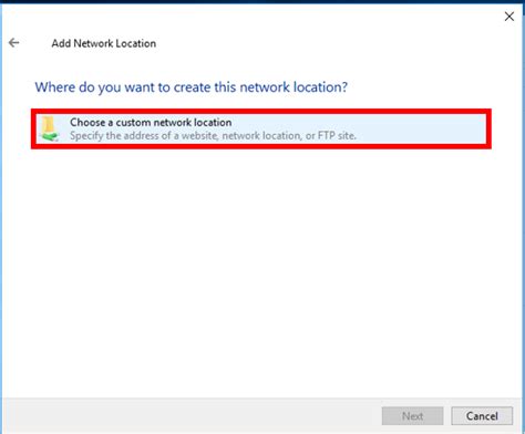 Adding A Network Location In Windows Technology Support Services