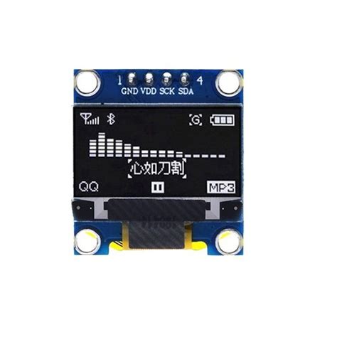 Oled 096 Module Oled 096 Inch I2c Arduino Display White 128x64