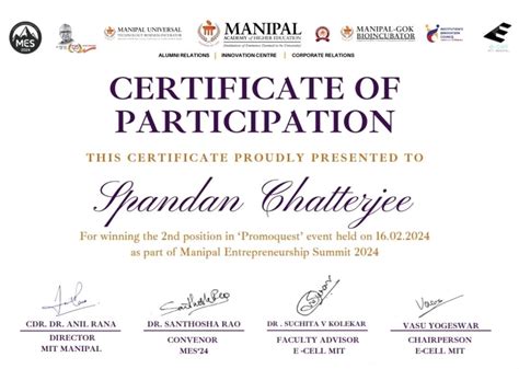 Spandan Chatterjee On Linkedin I Am Thrilled To Share That I Recently