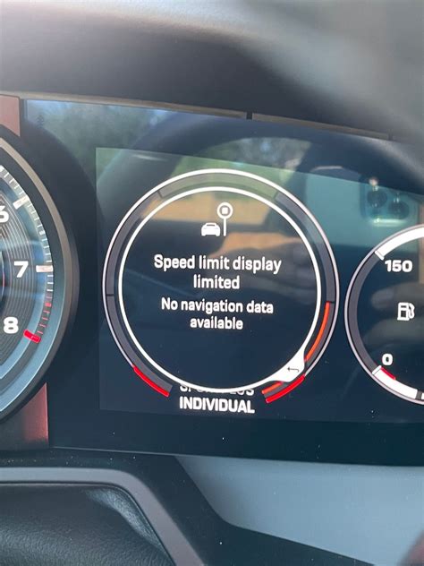 “speed Limit Display Limited” Warning Rennlist Porsche Discussion Forums