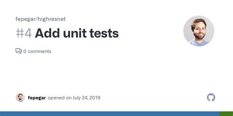 Add Unit Tests Issue Fepegar Highresnet GitHub