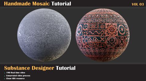 Handmade Mosaic Tutorial FlippedNormals