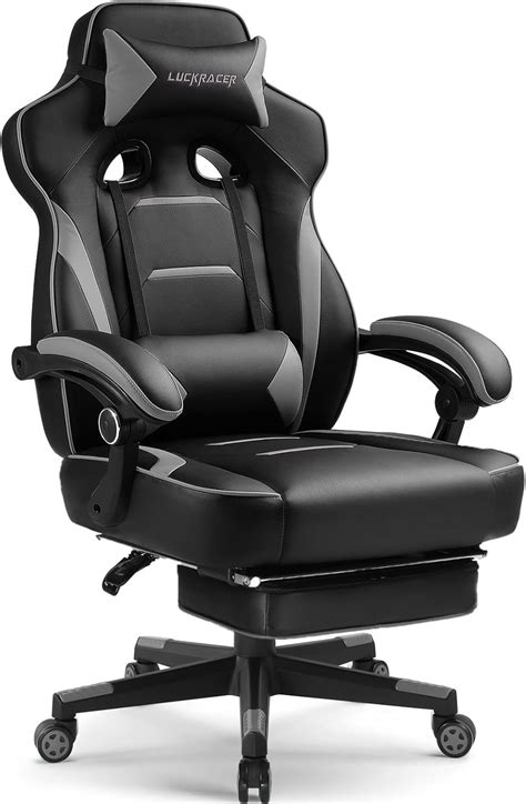 Gtplayer Gaming Chair With Footrest Big And Tall Game