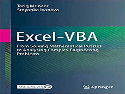 دانلود کتاب Excel Vba از حل معماهای ریاضی تا تجزیه و تحلیل مسائل