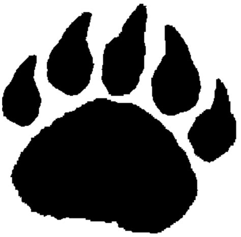 Bear Cub Paw Images On Clipart Clipart Best