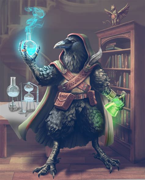 Artstation Kenku Artificer Dnd