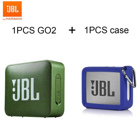 Original JBL GO 2 Wireless Bluetooth Speaker Golden Electronics