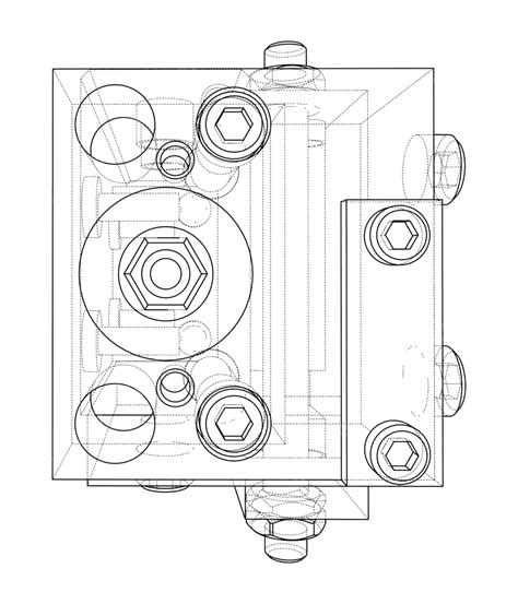 Abstract Industry Object Concept Vector Plan Box Outline Outline Vector Abstract Industry Object Concept Vector Plan Box Outline Outline Vector