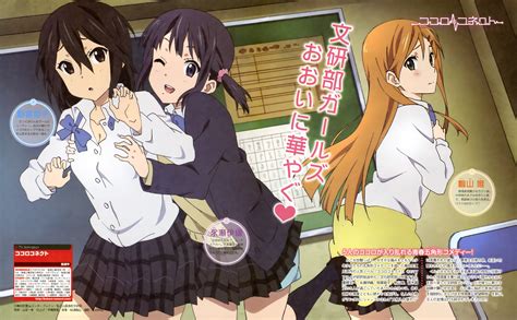 Inaba Himeko Nagase Iori And Kiriyama Yui Dengeki Gs And 1 More Drawn By Yamayoshi Kazuyuki