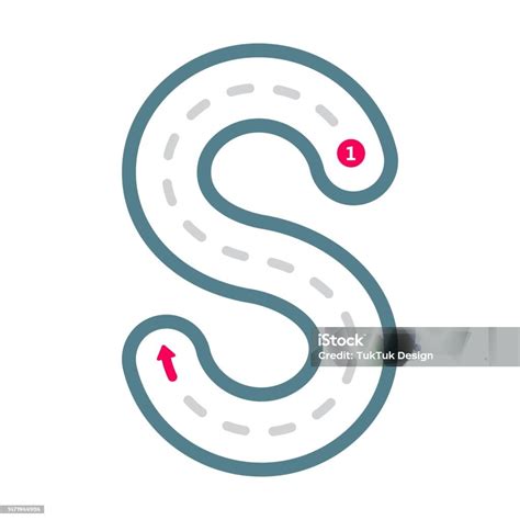 추적 알파벳 문자 S 대문자 미리 쓰기 점선 요소 유치원 및 미취학 아동 워크시트 0명에 대한 스톡 벡터 아트 및 기타 이미지 0명 개발 교육 Istock