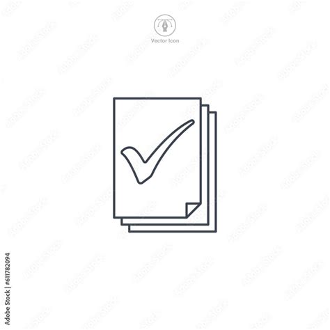 Document Or File Folder Icon A Clean And Organized Vector Illustration