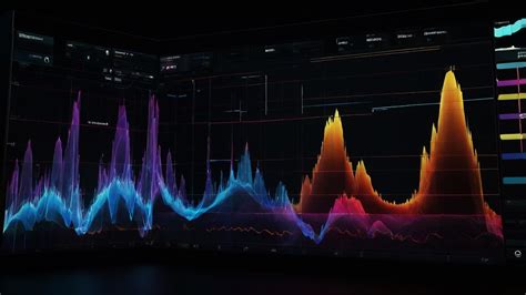 A Sound Visualizer On Screen Machine Premium Ai Generated Image
