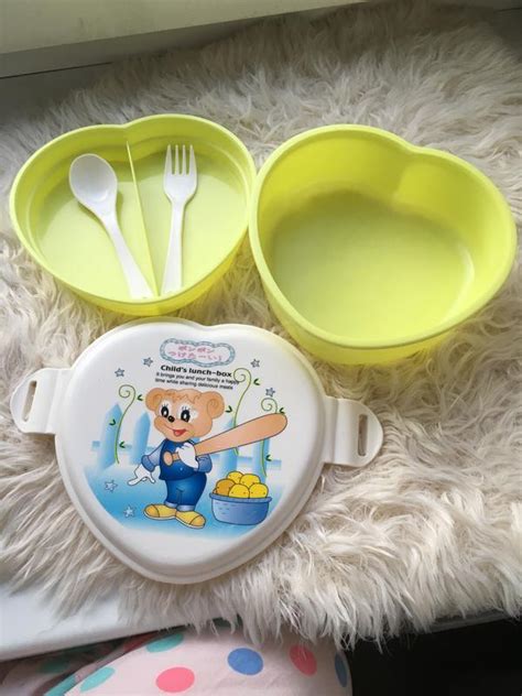 Ланчбокс із відділеннями набір дитячого посуду судок вилка ложка ланчбокс лоток бутербродниця