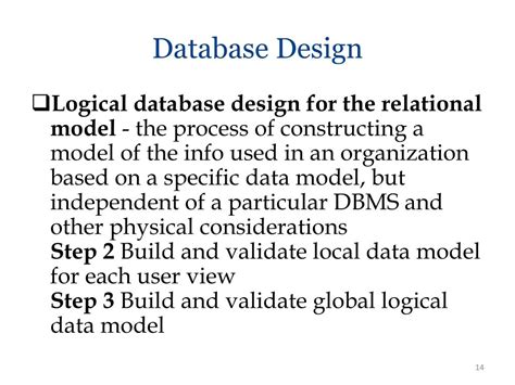 PPT Database Design Overview PowerPoint Presentation Free Download ID