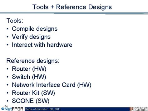 Net Fpga Programmable Networking For Highspeed Network Prototypes