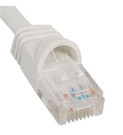 ICC ICPCSJ05WH PATCH CORD CAT 5e MOLDED BOOT 5 WH Nexhi