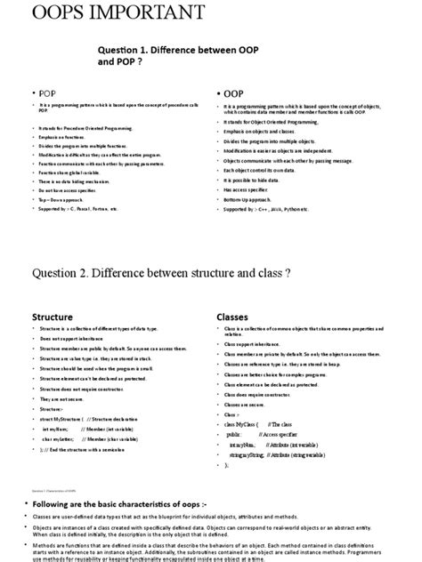 Oops Mid Term Pdf Class Computer Programming Inheritance Object Oriented Programming