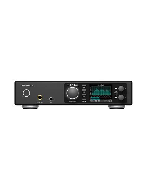 RME ADI 2 DAC FS Amplificatore Per Cuffie DAC Bilanciato ES9028Q2M 32bit 768kHz DSD256 Nero