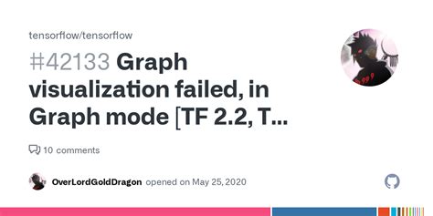 Graph Visualization Failed In Graph Mode Tf 22 Tb 221 · Issue 42133 · Tensorflow