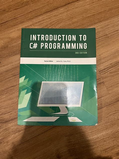 Introduction To C Programming Jaime Dl Caro Phd Hobbies And Toys Books And Magazines Textbooks