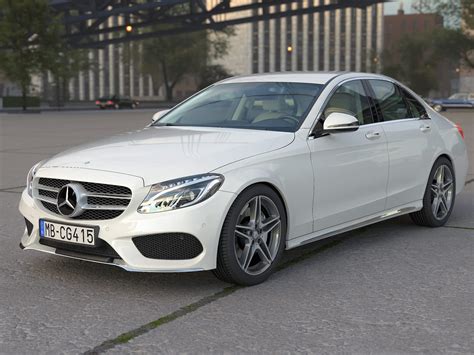 Mercedes Benz C Class W205 2016 3d Model By Arkviz