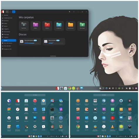 Are You Already Using Deepin 20 7 😎look This Is His Desktop Shared By A Friend Deepin