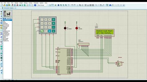 Password Authentication Project Using Eeprom And I2c Protocol Youtube