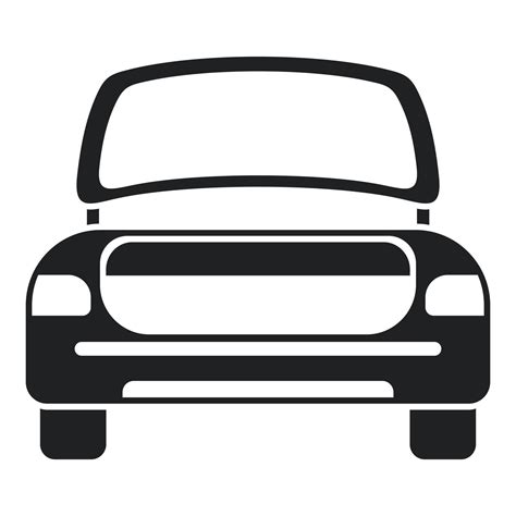 Auto Trunk Icon Simple Vector Car Door 16817902 Vector Art At Vecteezy