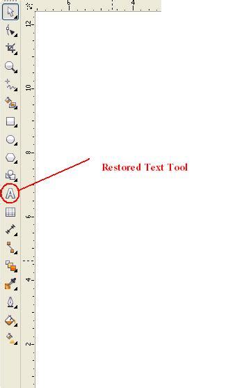KB Corel How To Restore Missing Toolbar In A Toolbox In CorelDRAW X6