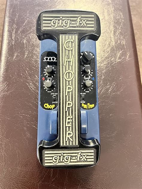 Used Gig Fx Chopper Tremolo Organ Chopper Delay And Reverb
