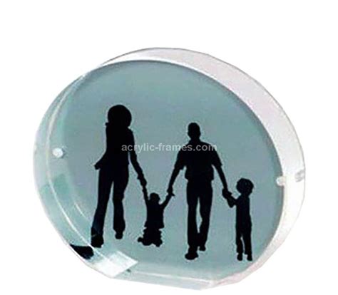 Wholesale Custom Plexiglass Free Standing Photo Frame