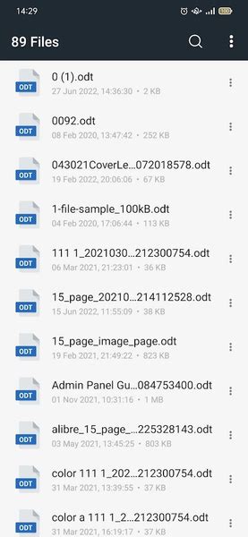 دانلود برنامه odt document reader اندروید بازار