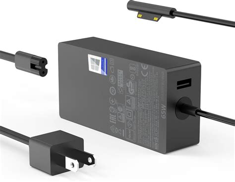 65w Surface Pro Charger For Microsoft Surface Pro 9 8 7 7 6 5 4 3 X 1706 Laptop