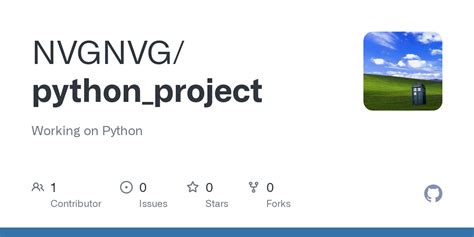 Github Nvgnvg Python Project Working On Python