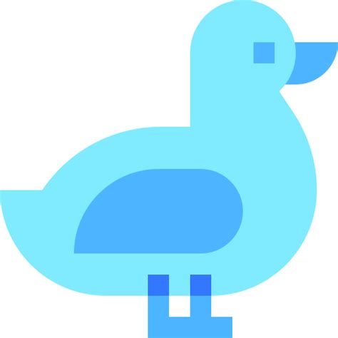 Duck Basic Sheer Flat Icon
