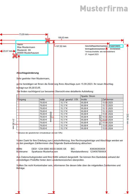 Powershell Text Anhand Seiner Position Aus PDF Dokumenten Auslesen