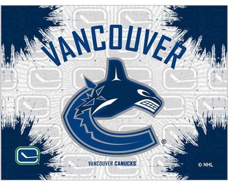 Vancouver Canucks Logo Canvas 32x24 Contemporary Prints And
