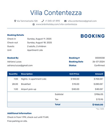 Printable Property Tax Receipt Template