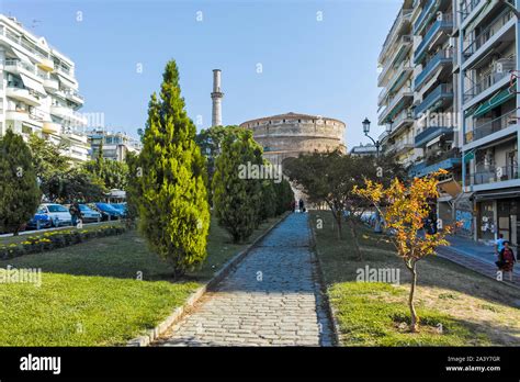 Thessaloniki Greece September 22 2019 Rotunda Roman Temple In The
