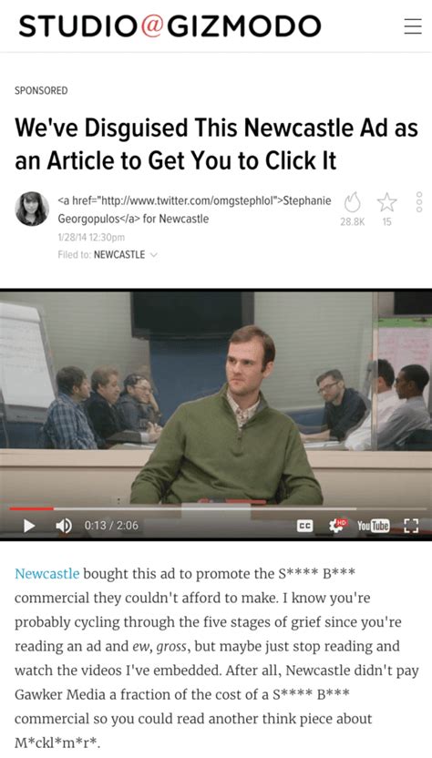 Amazing Native Advertising Ad Examples