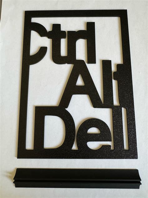 Ctrl Alt Del By Moriel Download Free STL Model Printables Com