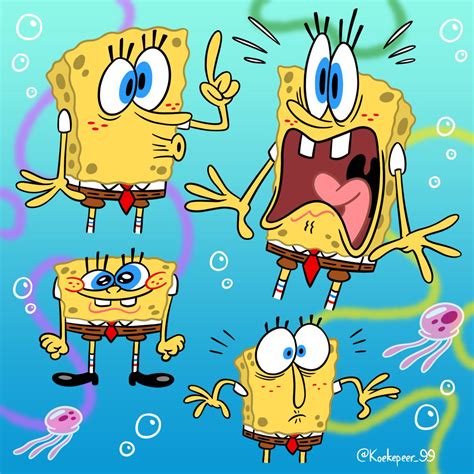 Out Of Context Simpsons Couch Gags On Twitter Rt Koekepeer 99 Bob The Sponge Spongebob