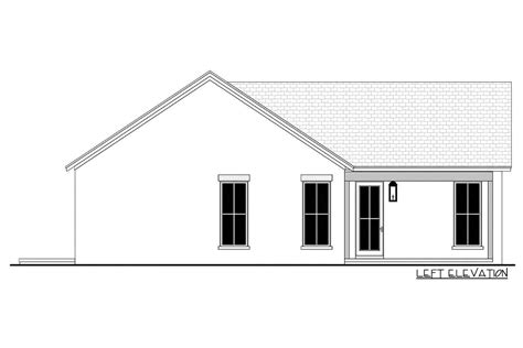 Modern Cottage House Plan Just Under Square Feet Hz