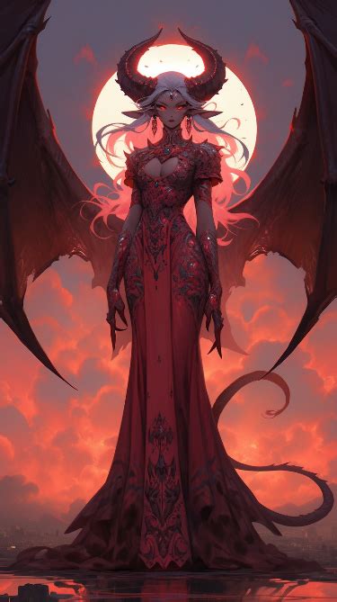 Demoness Fantasy Demon Dark Fantasy Art Monster Concept Art
