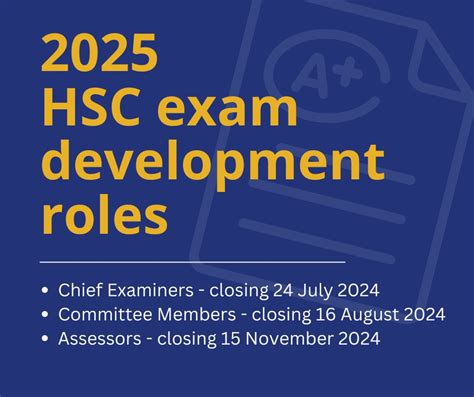 Achper Nsw On Linkedin Help Nesa Develop The 2025 Hsc Exams Find Out