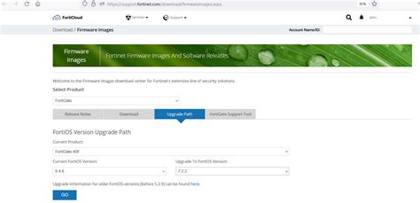 My Network Security Journal Fortigate Firewall Firmware Upgrade