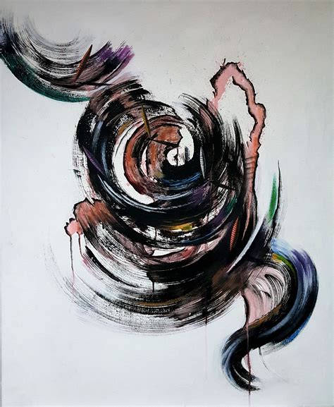 Soyutlama 27 Abstraction 27 By M Demirpençe 100x120cm Resim