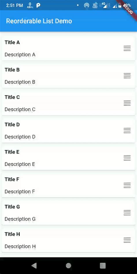 Flutter Building A Reorderable Listview By Akash Patel Medium