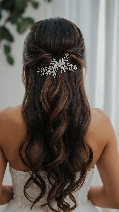 15 Half Up Half Down Wedding Hairstyles That Will Make You Say ‘i Do