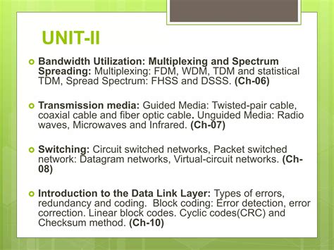 computer network syllabus pptx